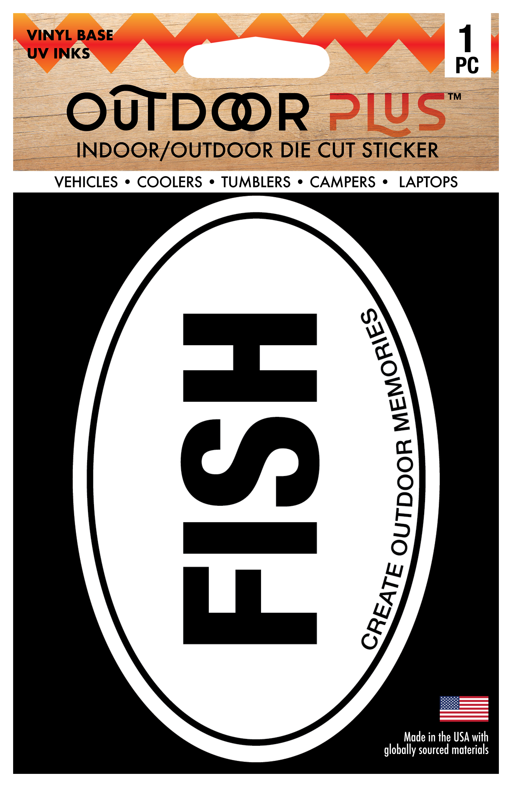 Outdoor-Plus Fish Sticker | Bass Pro Shops